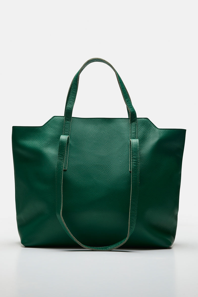 Amber Bag | Pebble Leather | Green – M.I.L.A. made in Los Angeles