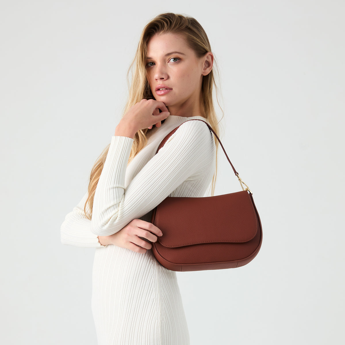 Coco Crossbody Bag | Brown – M.I.L.A. made in Los Angeles