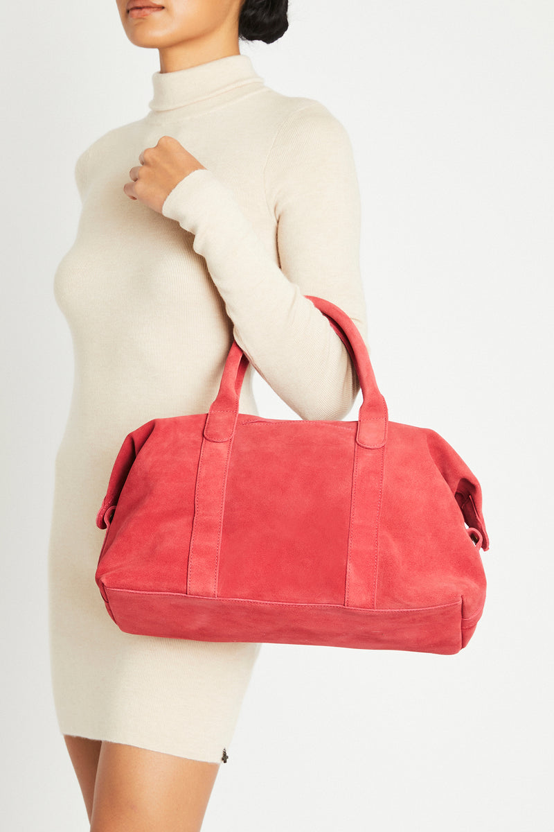 Ria Duffle Bag | Red – M.I.L.A. made in Los Angeles